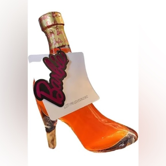 Barbie | Other | New Barbie Glass High Heal Bottle 83h | Poshmark